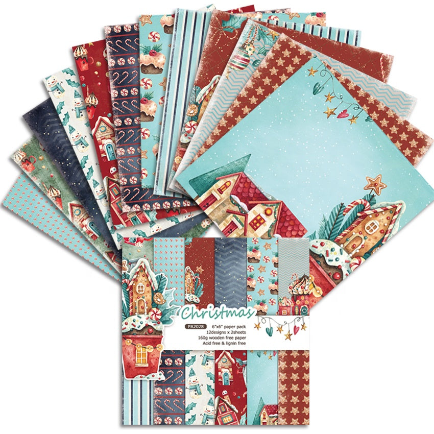 12x12" Cardstock Paper Christmas – Kawartha Vinyl Inc.