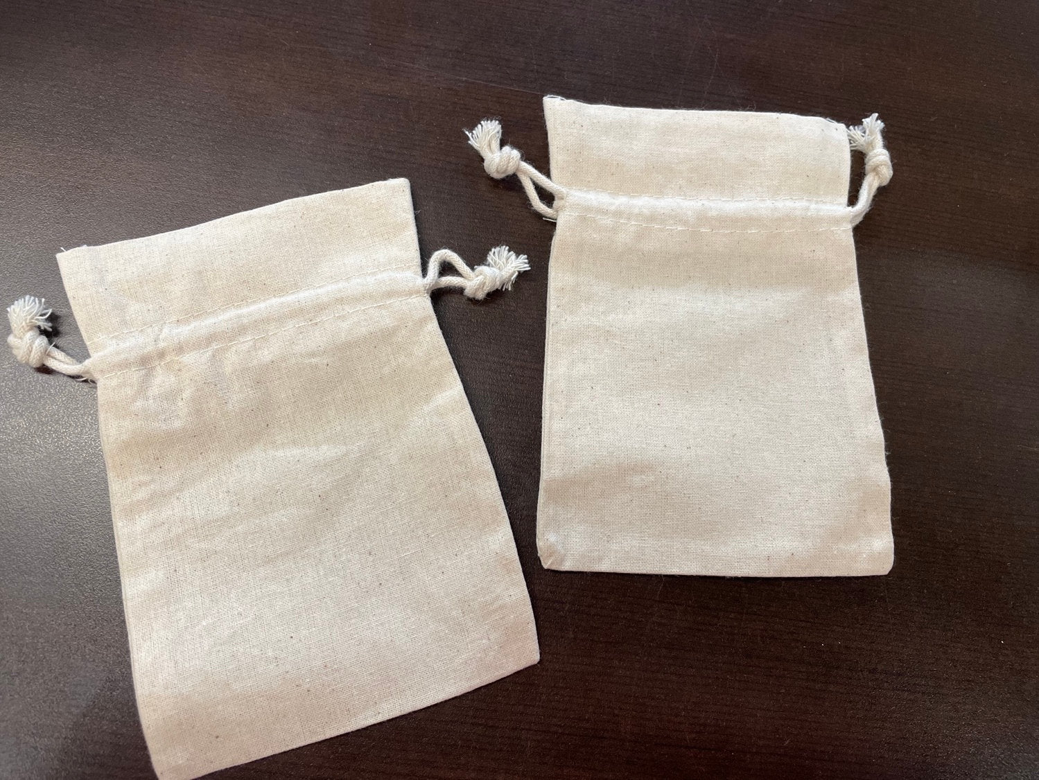 Cotton Drawstring Pouch – Kawartha Vinyl Inc.